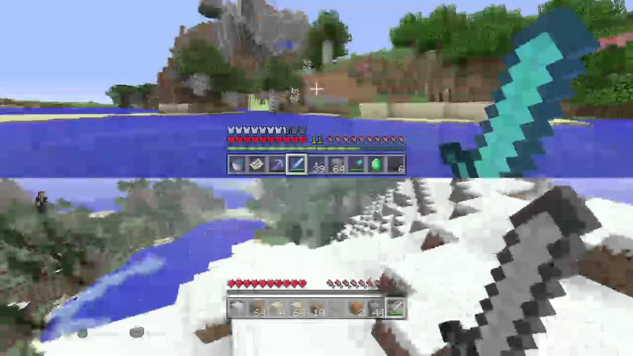 Minecraft with friend | minecraft PS4 edition - YouTube