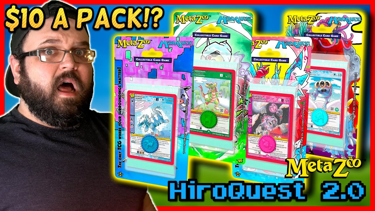 Are These $10 MetaZoo PAcks Worth It? | MetaZoo HiroQuest 2.0 Blister ...