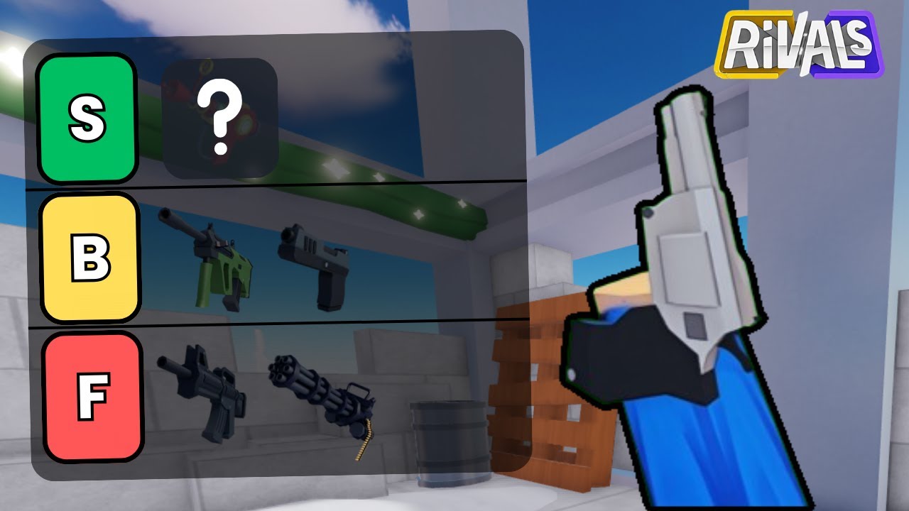 What Are The Best Weapons in Roblox Rivals - YouTube