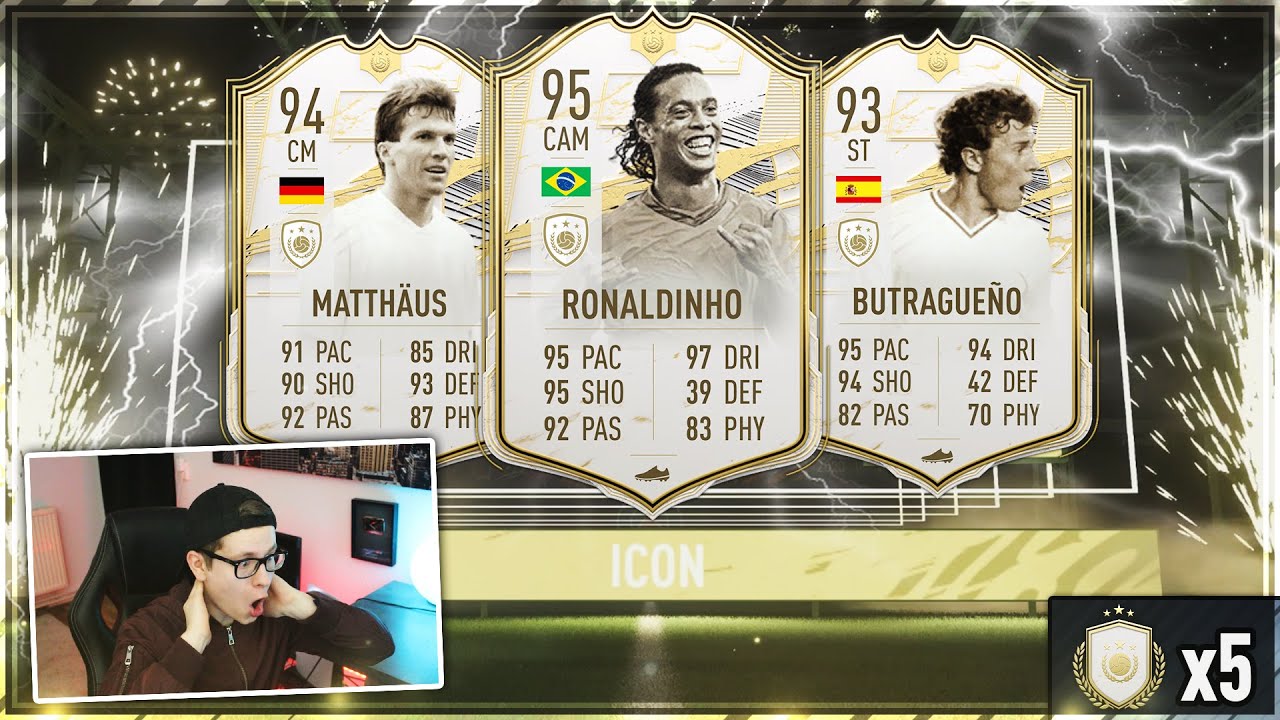 FIFA 21: MONSTER ICON PULL! 5x BRAZIL, GERMANY, SPAIN PRIME OR MOMENTS ...