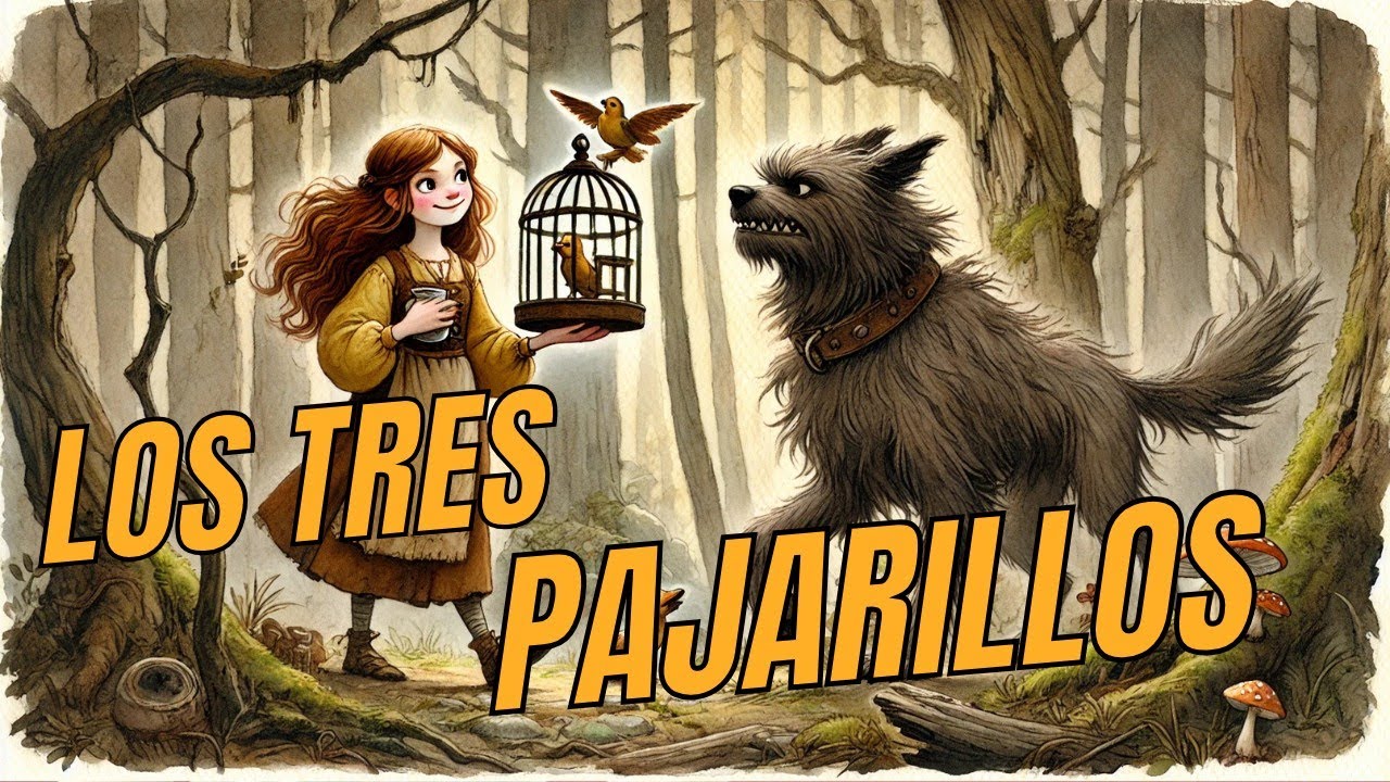 Los tres pajarillos, cuento de los hermanos Grimm - YouTube