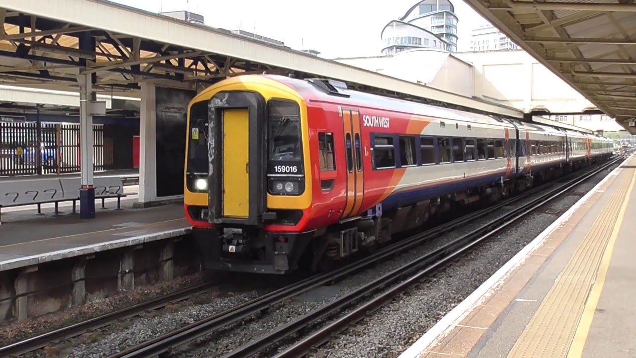 Southwest Trains Class 159 Departing Woking (06/5/16) - YouTube