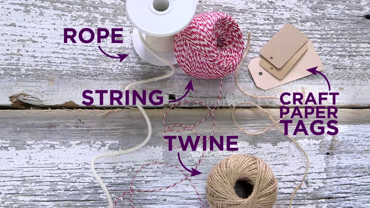 How to Gift Wrap with Craft Paper | Holiday Essentials - YouTube