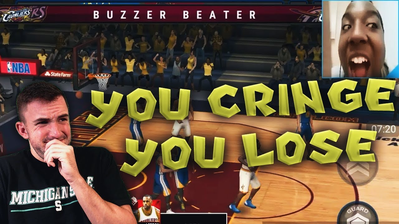 YOU CRINGE YOU LOSE - NBA Live Mobile Edition - YouTube