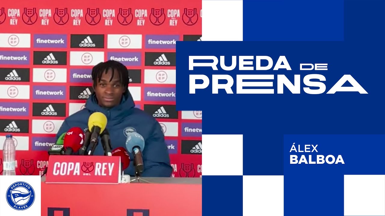 RUEDA DE PRENSA | Álex Balboa | Deportivo Alavés - YouTube