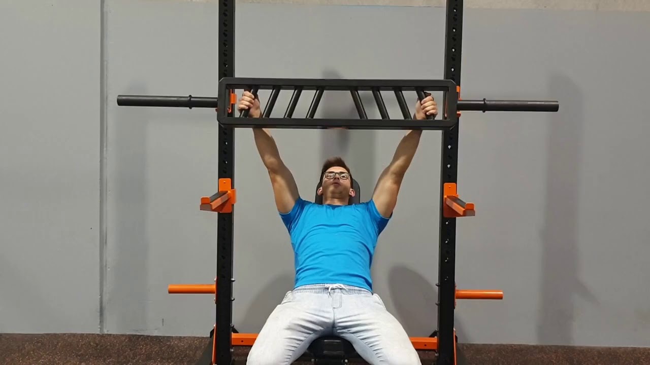 Powerhouse Fitness Swiss Bar - YouTube