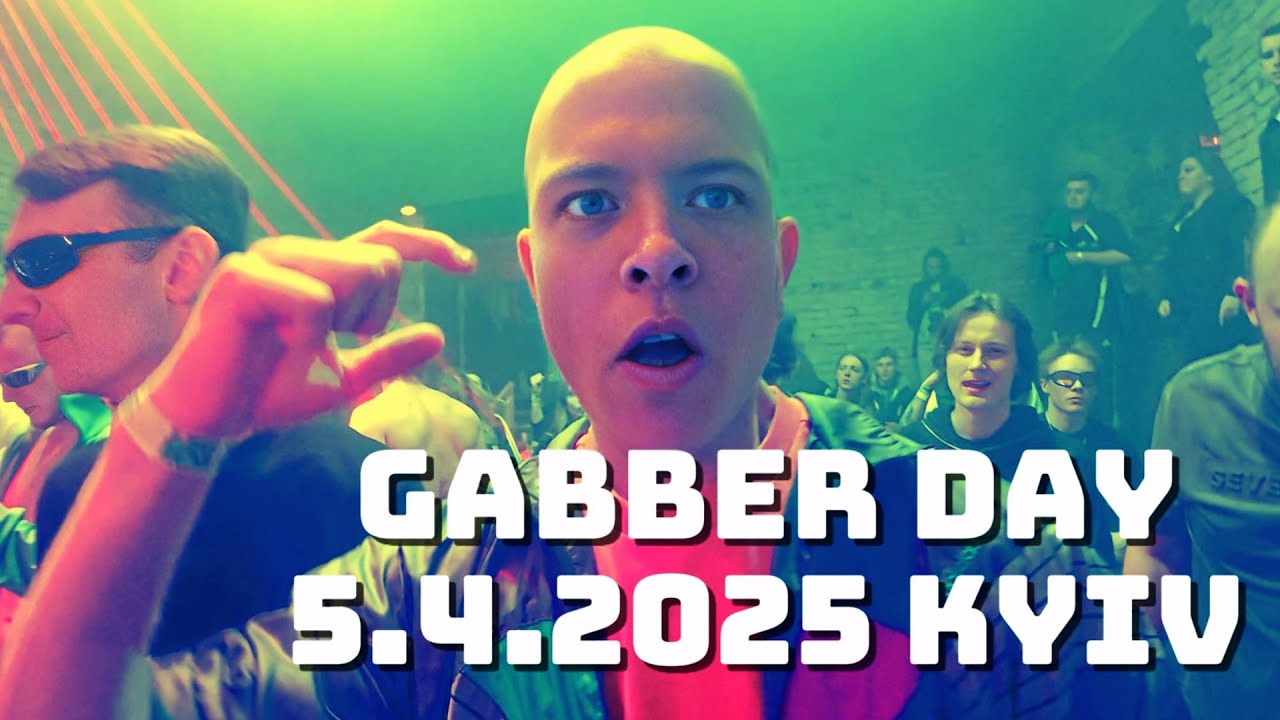 Gabber Day - Rave During War [Kyiv/Ukraine 05.04.2025] 4K - YouTube