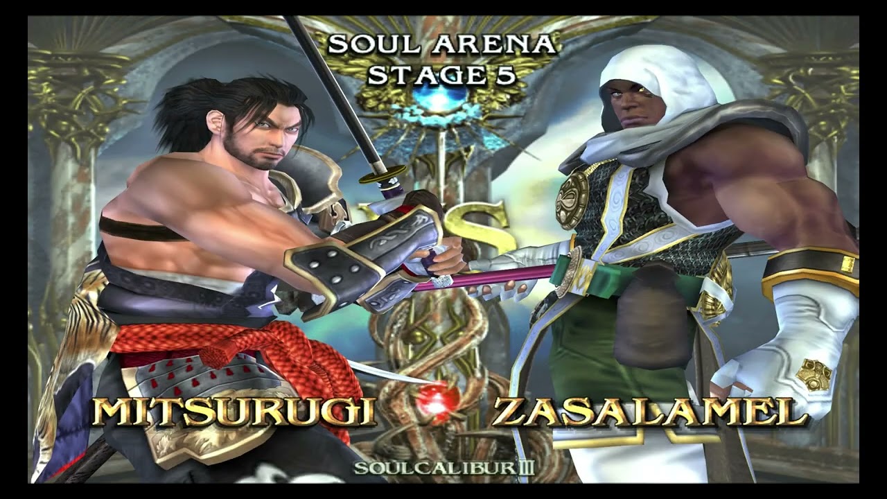 Soulcalibur III in 4K - Soul Arena with Mitsurugi - YouTube