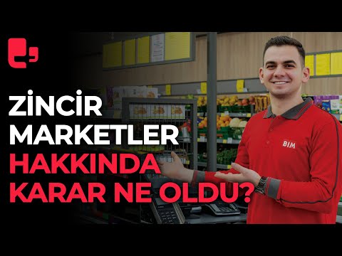 Zincir Marketler hakkında son dakika gelişmesi!