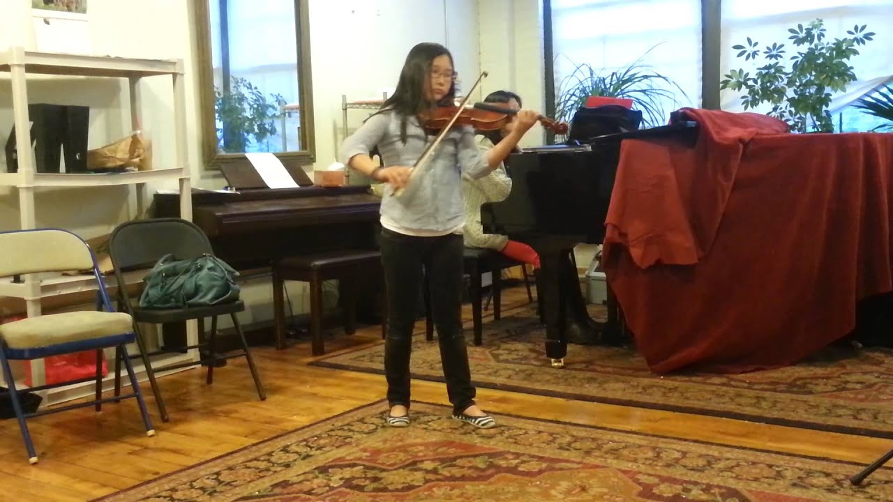 Kelly Kim, Concerto in E Minor 1st movement by Pietro Nardini - YouTube