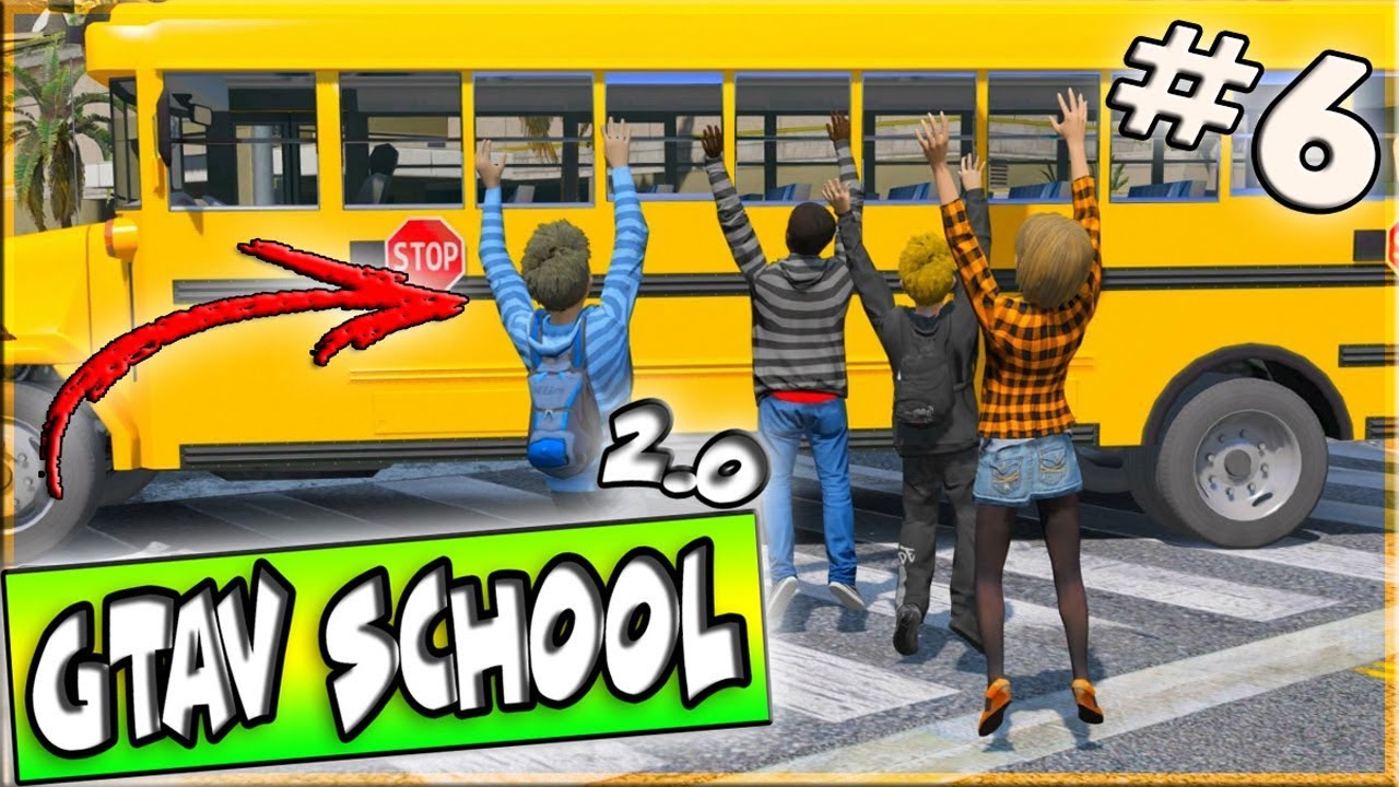 ON S’ÉVADE DE L'ECOLE POUR RETROUVER BIG DADDY ! GTA V SCHOOL RP ! #6 ...