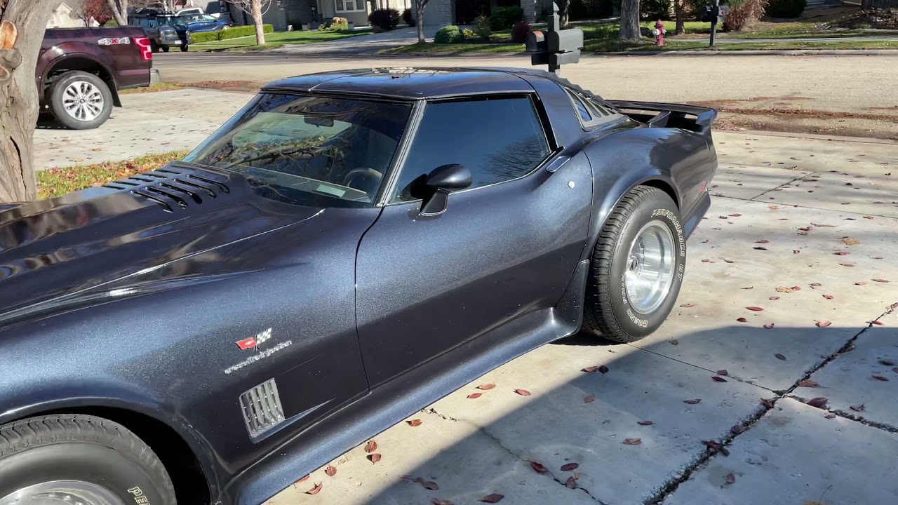The custom color of the C3 Corvette for sale - YouTube