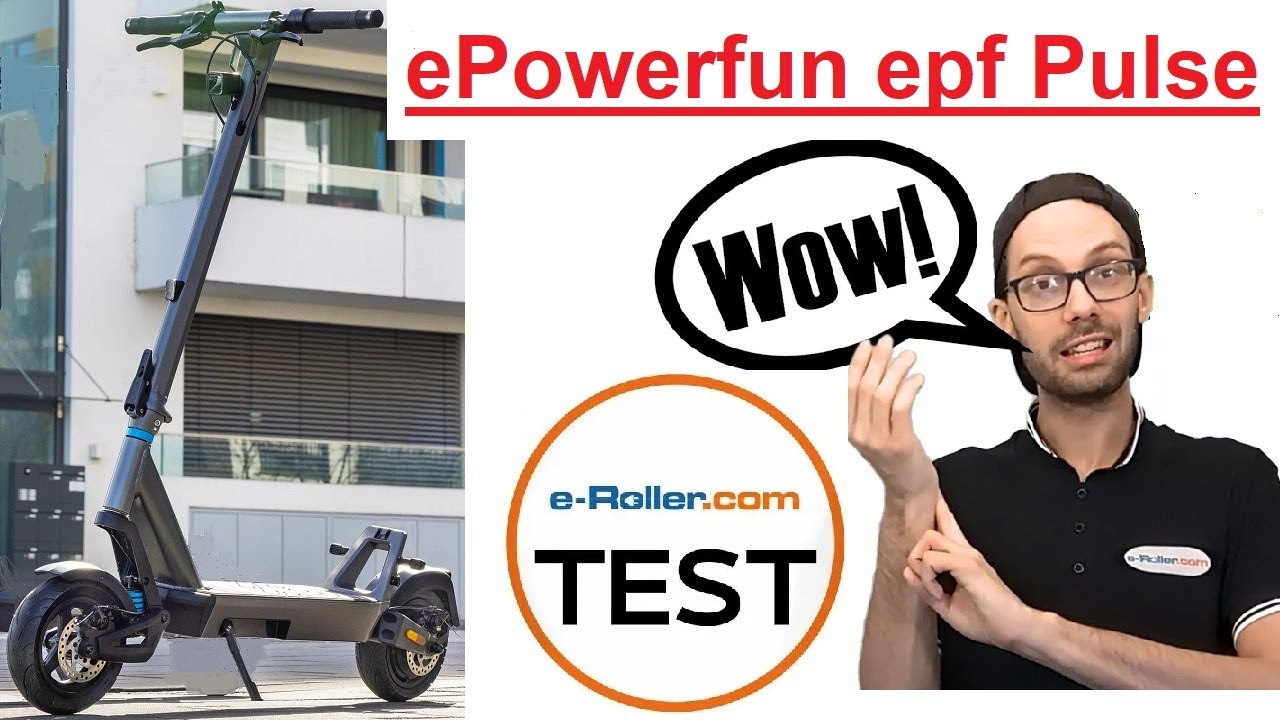 ePowerfun ePF Pulse im Test - Der neue Mega E Scooter mit Vollfederung ...