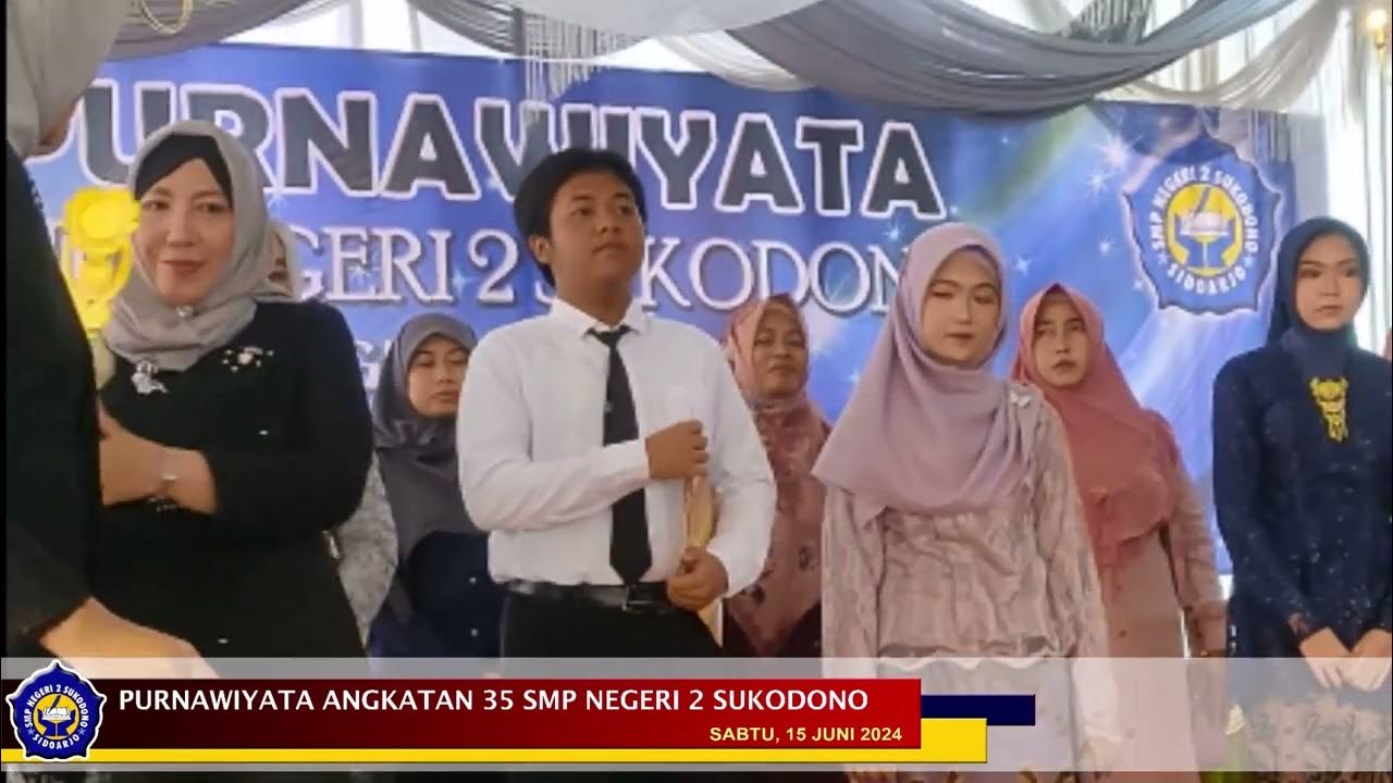 BERITA SPENLOS: Purnawiyata Angkatan 35 SMP Negeri 2 Sukodono - YouTube