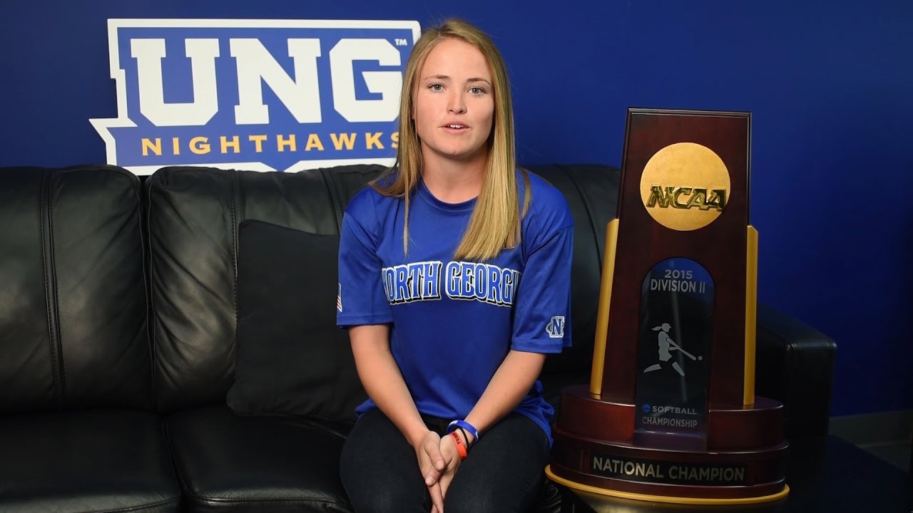UNG scholarship recipient Meagan May says thanks - YouTube