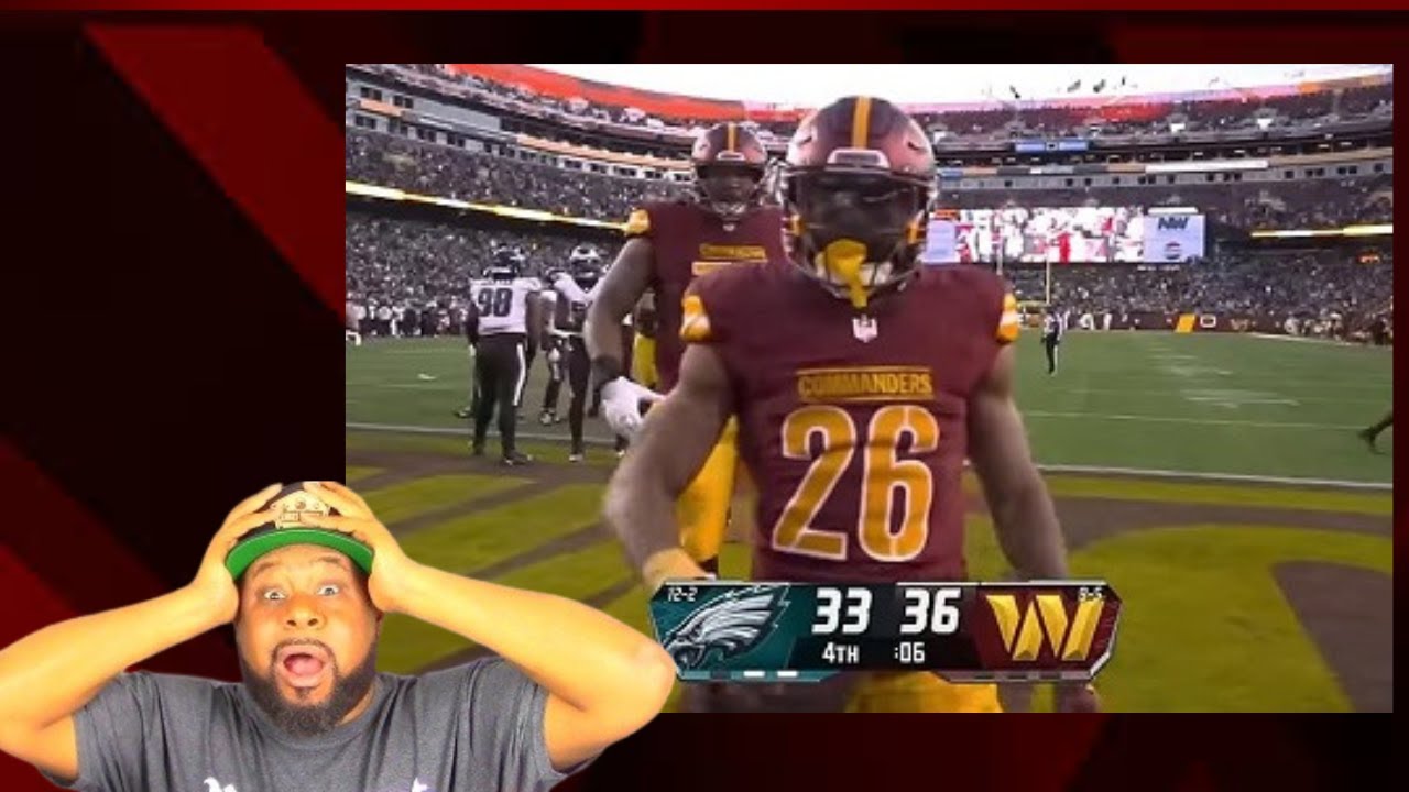 Commanders Comeback To Beat The Eagles - HAIL YEAH!!! - YouTube