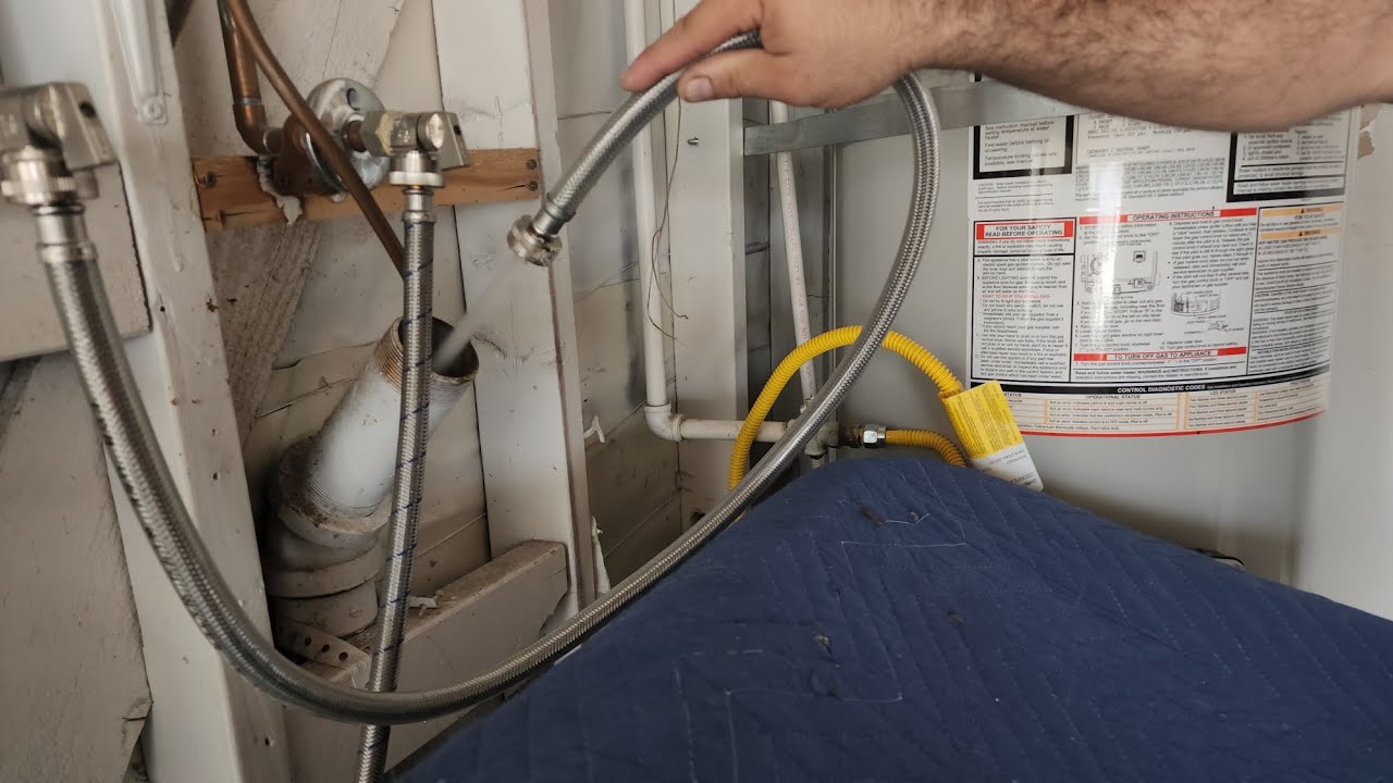 Clearing A Clogged Laundry Drain. - YouTube