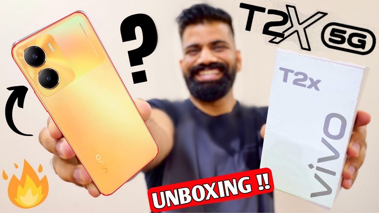 vivo T2x 5G Unboxing | ₹11,999 😍 Best 5G Phone 2023 - YouTube