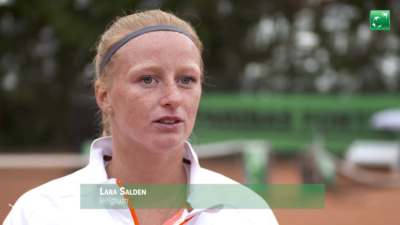 Interview Lara Salden après la finale Ladies Open Baulet - YouTube