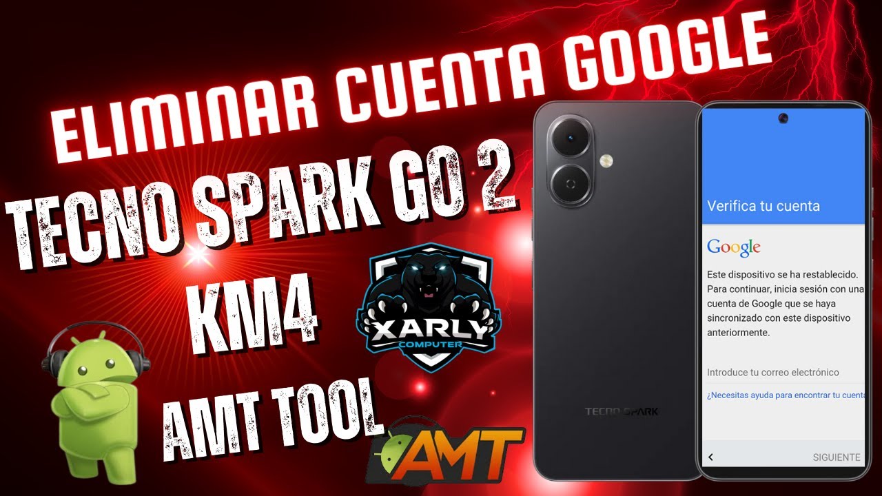 TECNO SPARK GO 2 FRP | Eliminar cuenta google Tecno Spark Go 2 KM4 by ...