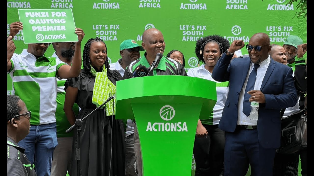 Funzi Ngobeni is ActionSA's Premier Candidate for Gauteng - YouTube