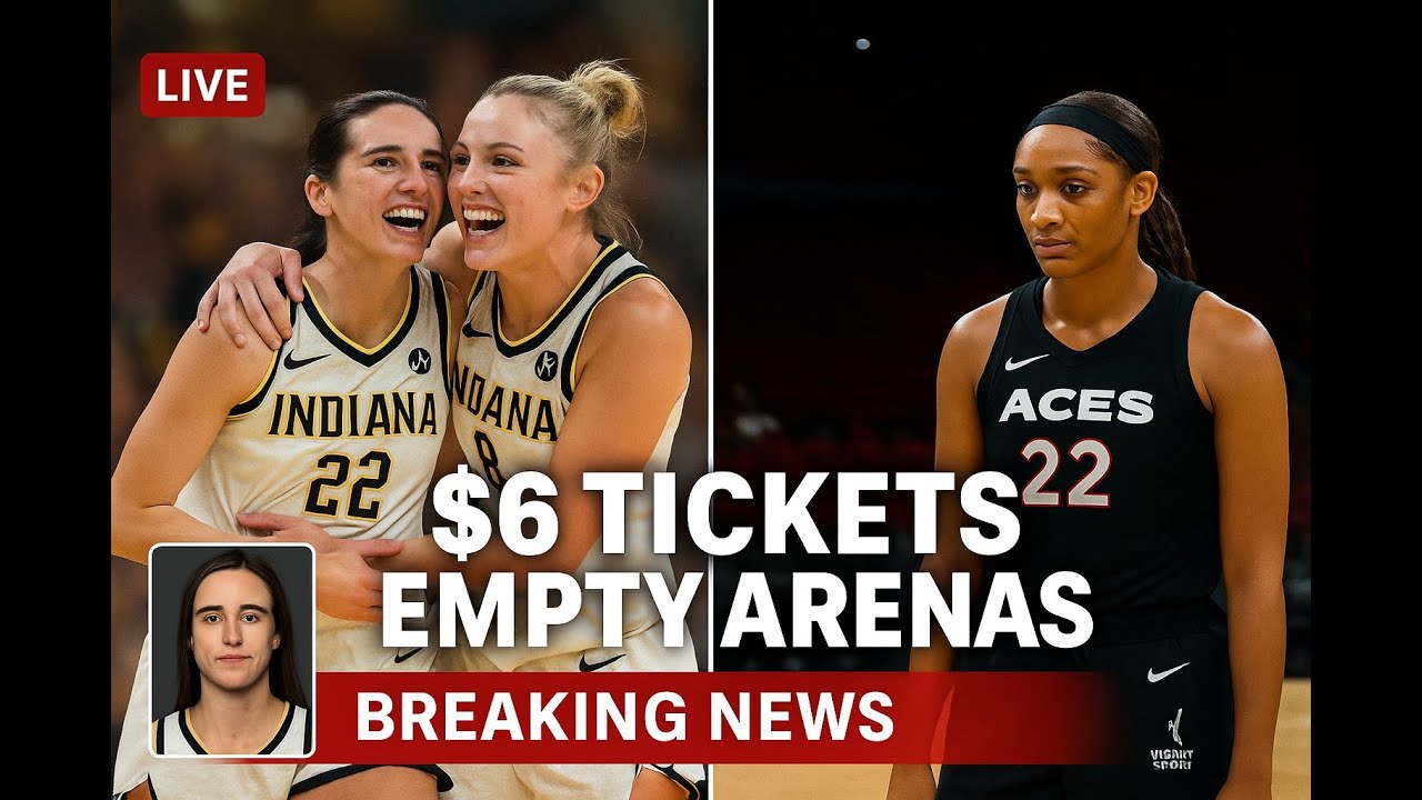 WNBA Finals EXPOSED ! $6 Tickets & EMPTY Arenas Without Caitlin Clark ...