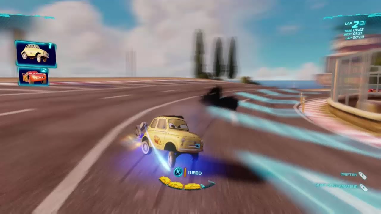 Cars 2 The Video Game | Luigi - Mission: Fast Friends | - YouTube