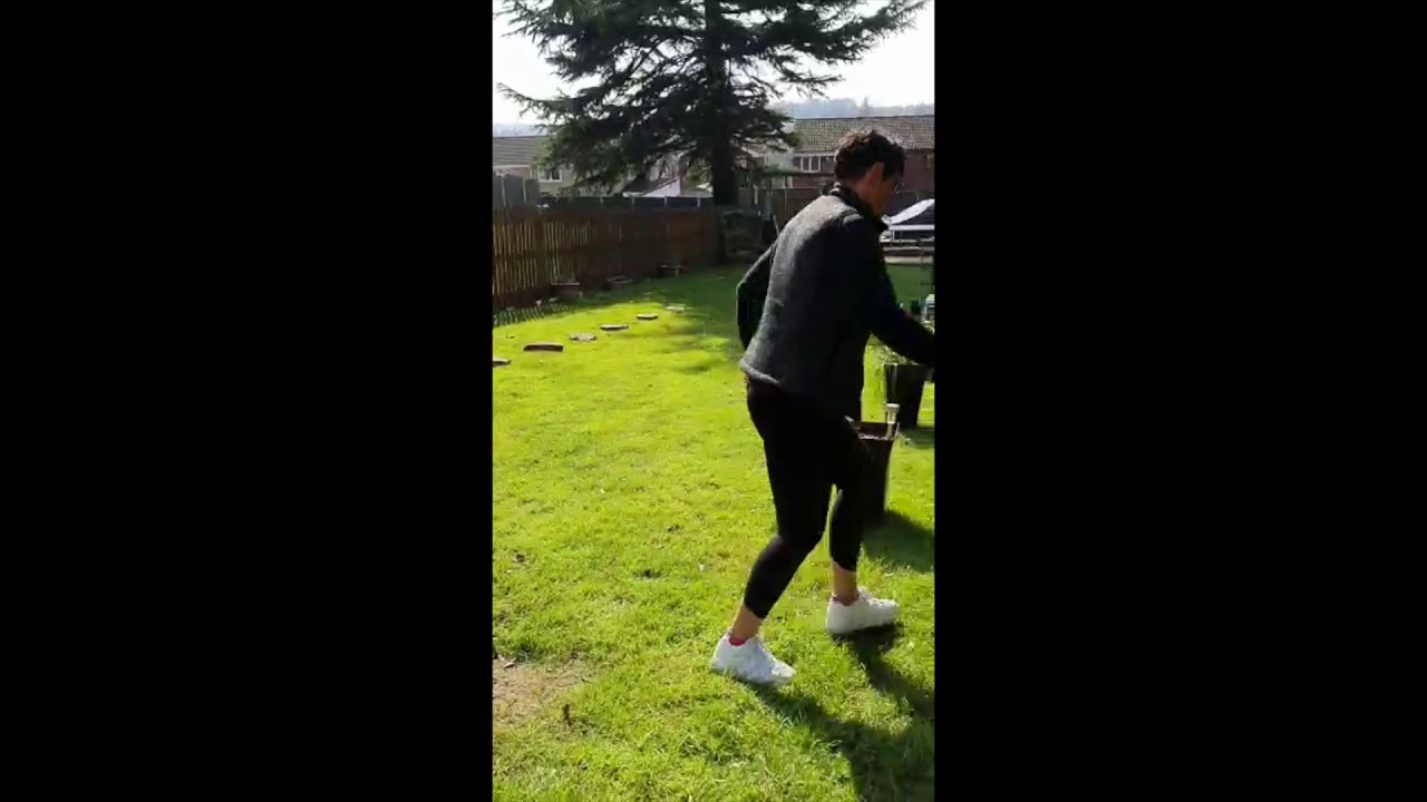 Garden workout - YouTube
