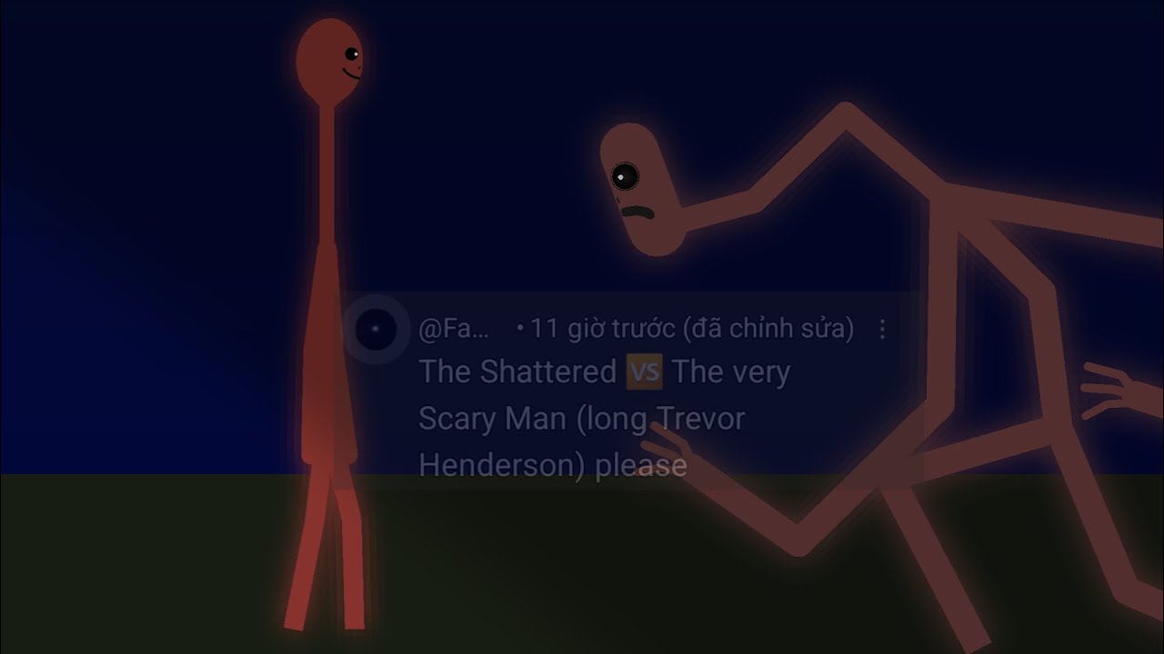 very scary man Vs shattered (long Trevor Henderson) - YouTube