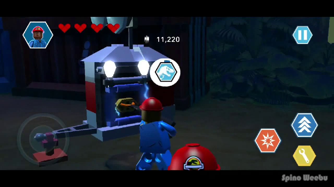 Lego Jurassic World Mobile walkthrough 1 - YouTube