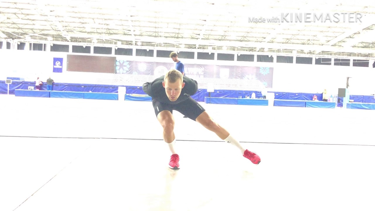 Speedskating Dryland Top Exercises - Quick Workout - YouTube