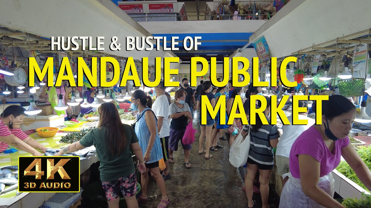 HUSTLE & BUSTLE OF MANDAUE PUBLIC MARKET - YouTube