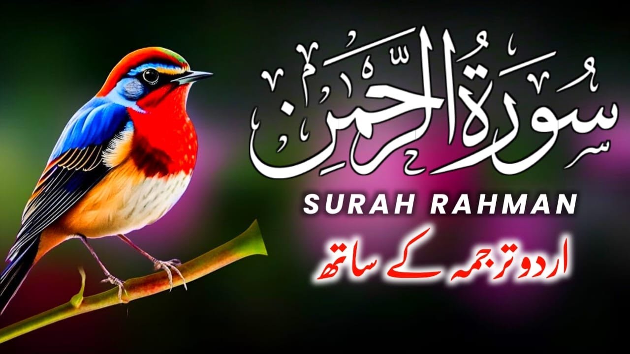 Surah Rahman with urdu Translation- Beautiful and Heart trembling Quran ...