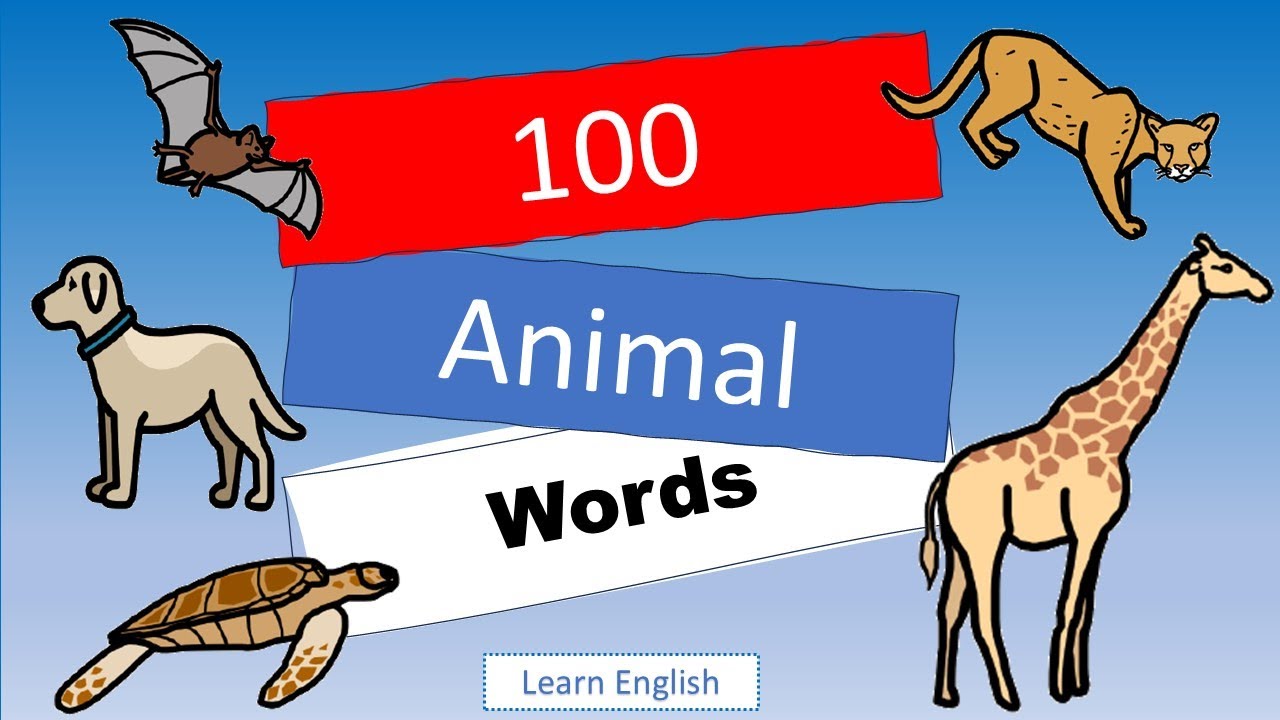 Learn 100+ Animal Names in English | Fun & Easy Vocabulary Lesson ...