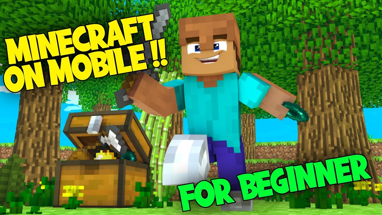 How to play Minecraft on Mobile|| MINECRAFT PE @rebel7x - YouTube