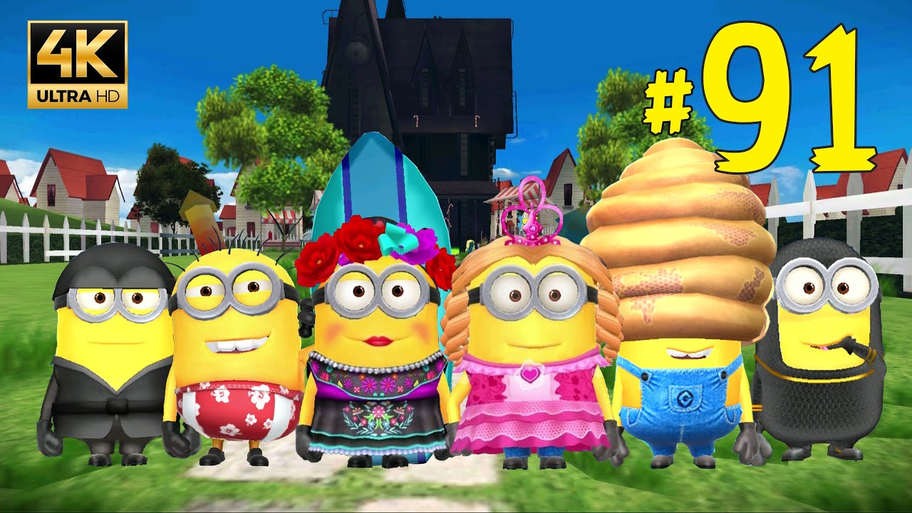 Minion Rush Movie Night (Special Mission) Part 91 | iOS 4K Full Screen ...