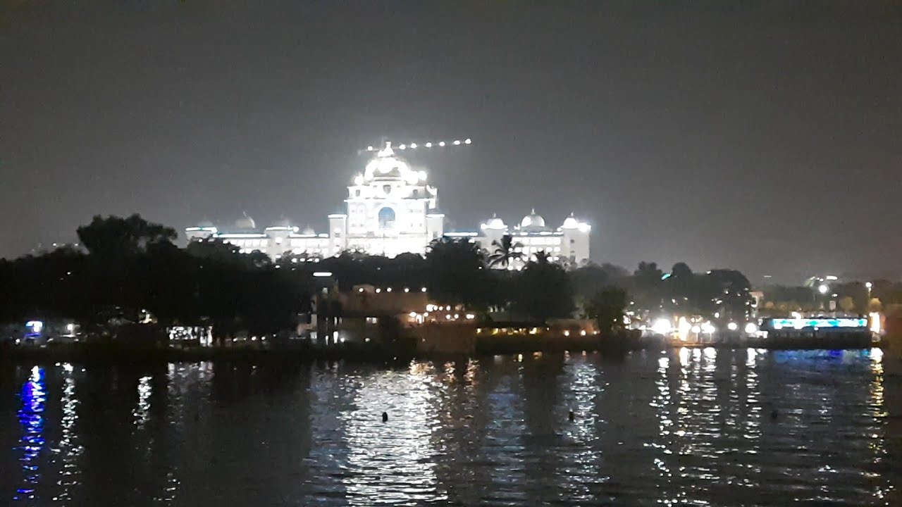 Beautiful Night view of Telangana new Secretariat in Hyderabad - YouTube