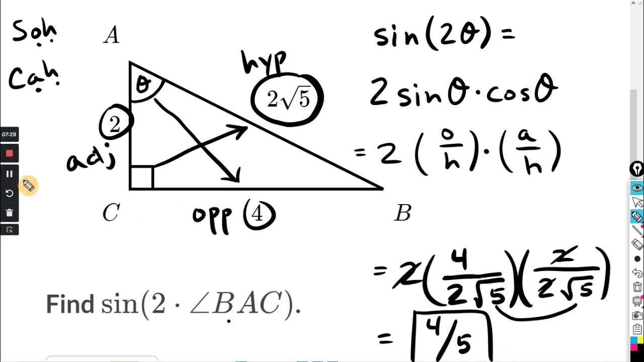 Using the trig angle addition identities : Khan Academy - YouTube