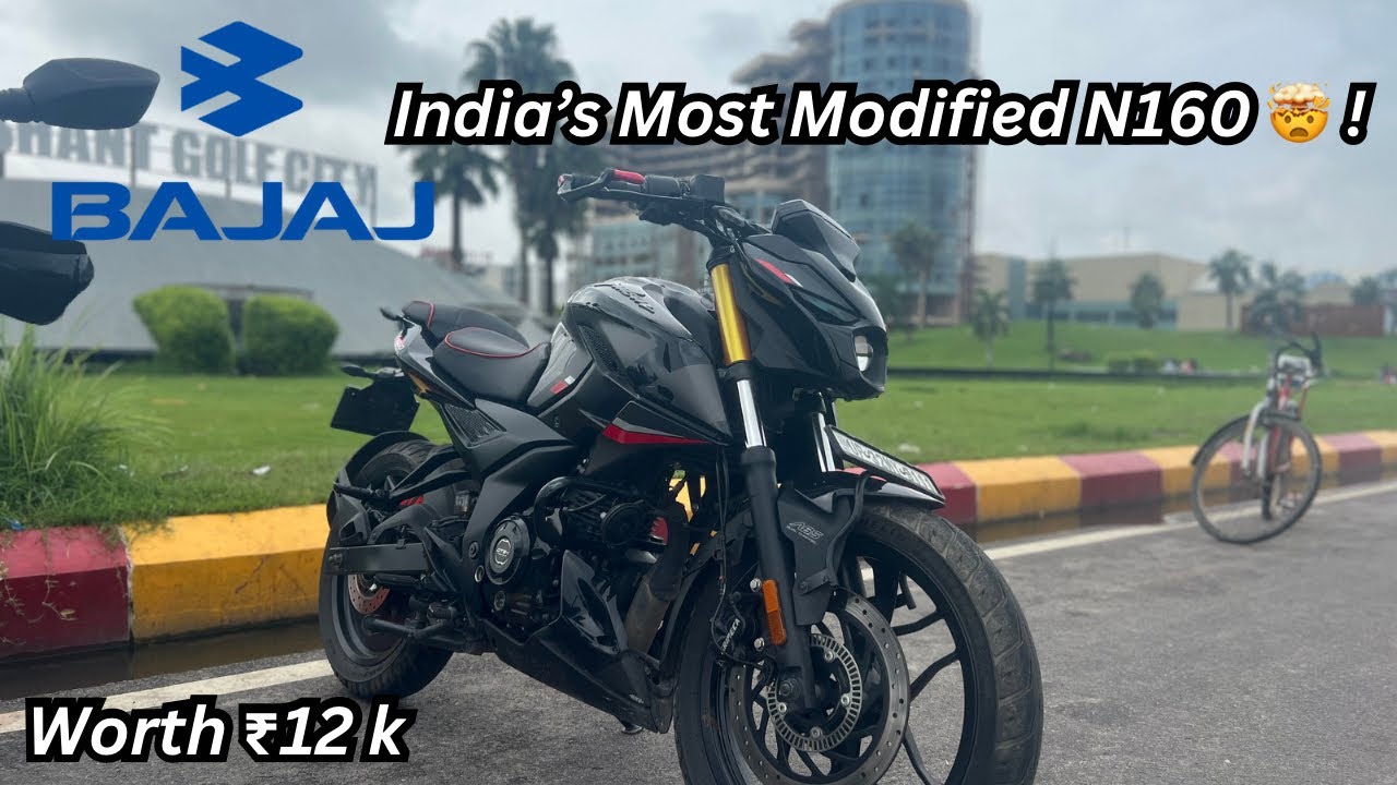 Best modification for Bajaj n160 bs6 2023 in budget! India’s most ...