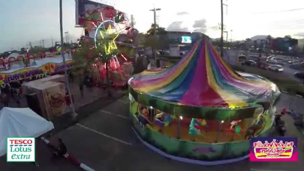 Tesco Lotus Fun Fair (เทสโก้ โลตัส ฟันแฟร์ ภูเก็ตหนุกอย่างแรง) - YouTube