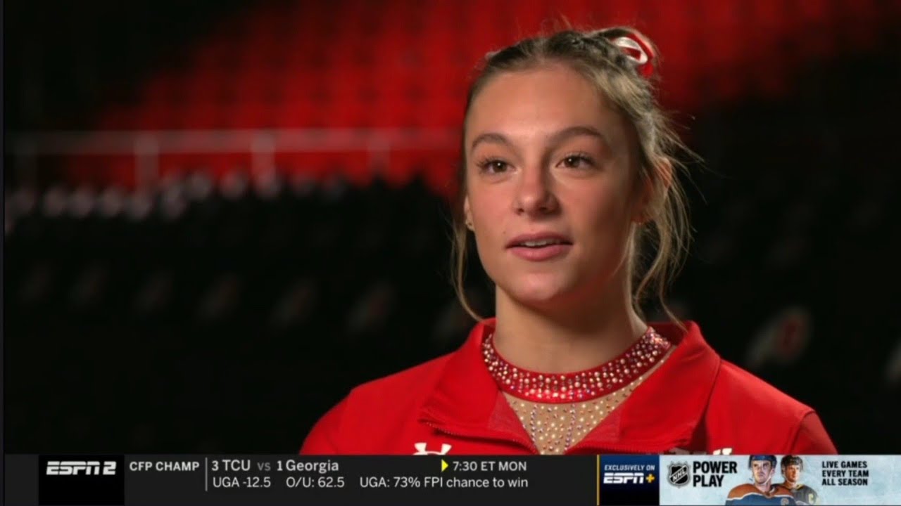 Grace McCallum interview about transition from Elite to NCAA Gymnastics ...