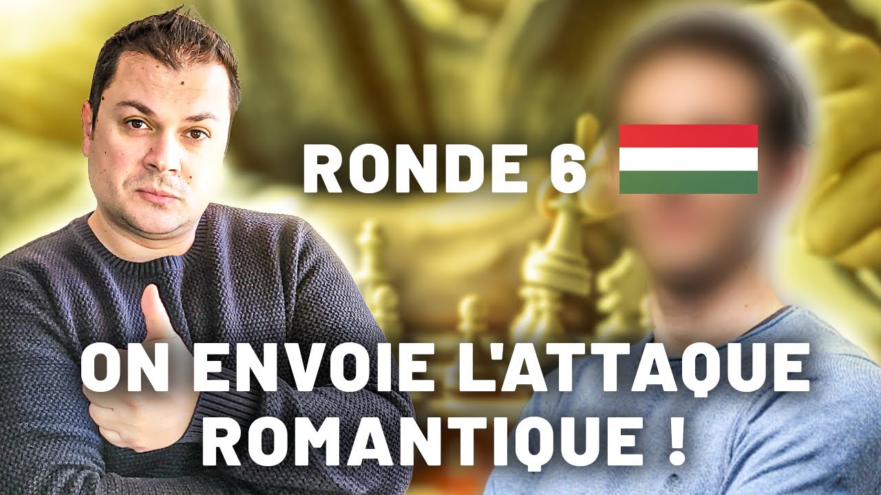 Sacrifice positionnel et on envoie l'attaque, grand roque... Ronde 6 ...