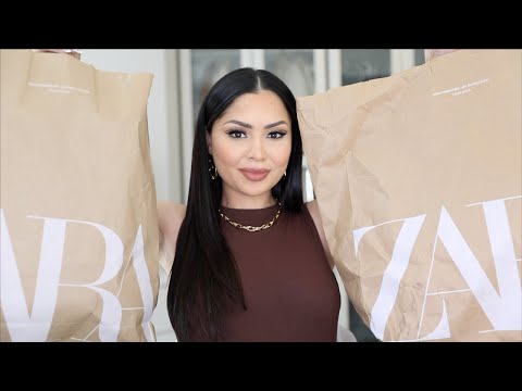 HUGE ZARA HAUL Spring 2021| Diana Saldana