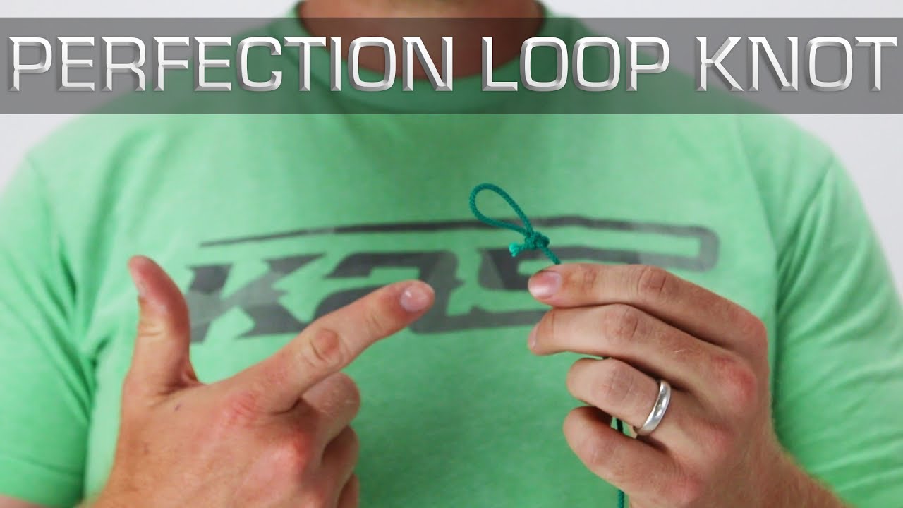 How to Tie a Perfection Loop Knot - YouTube