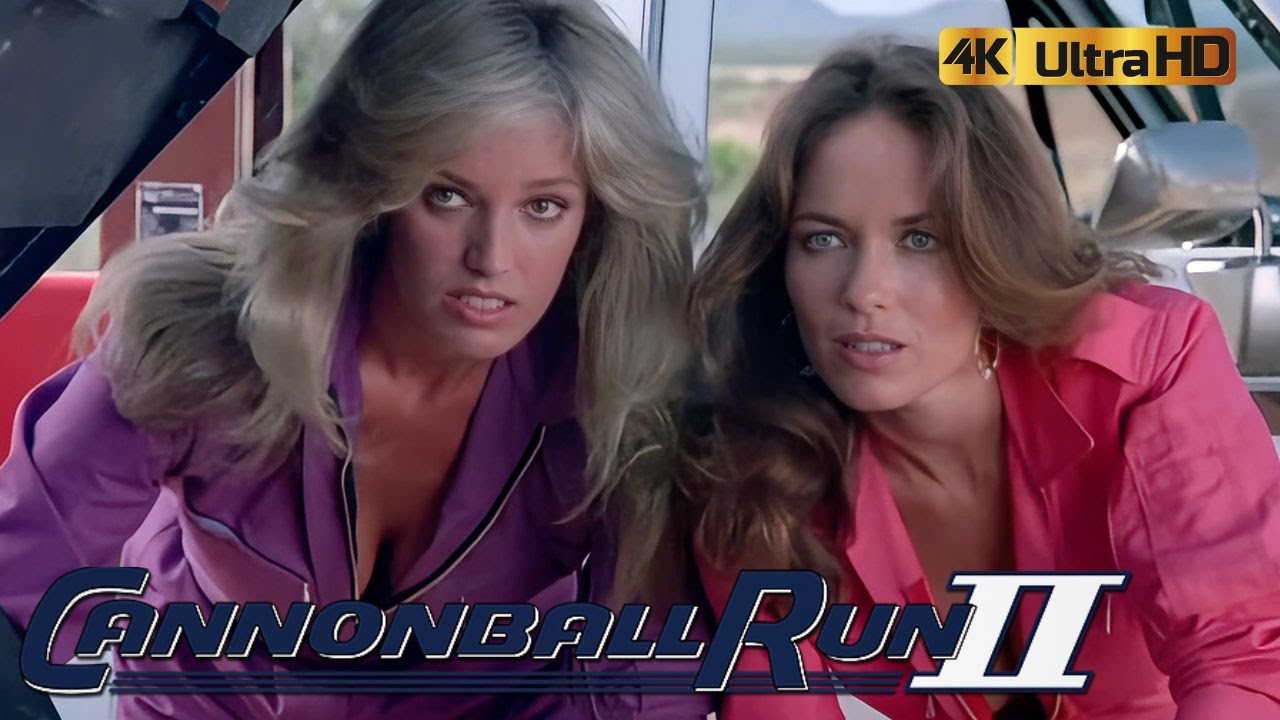 Cannonball Run II (1984) Jackie And Arnold Hide From The Police ...