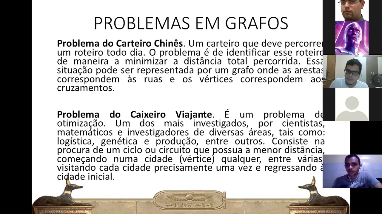 Grafos 2020.1 - Aula 01 online - YouTube