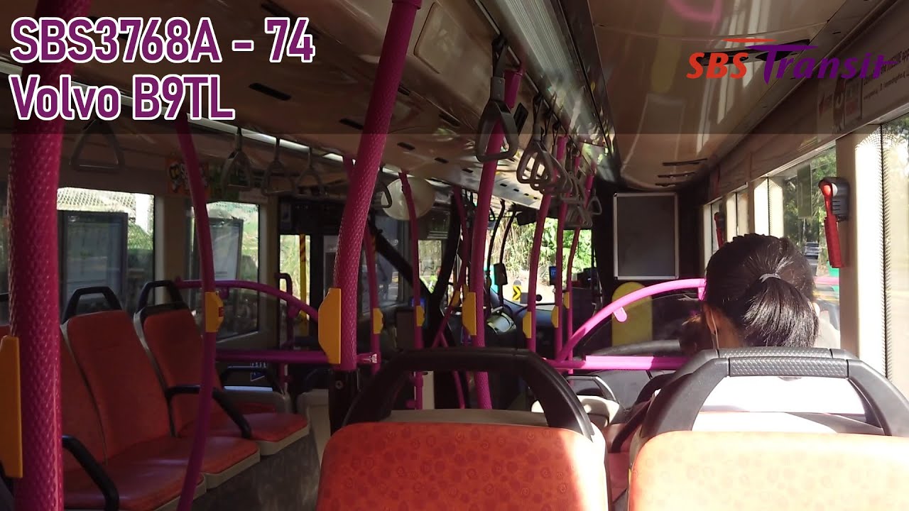 SBS Transit Volvo B9TL [Wright Eclipse Gemini 2 - Batch 3] - SBS3768A ...