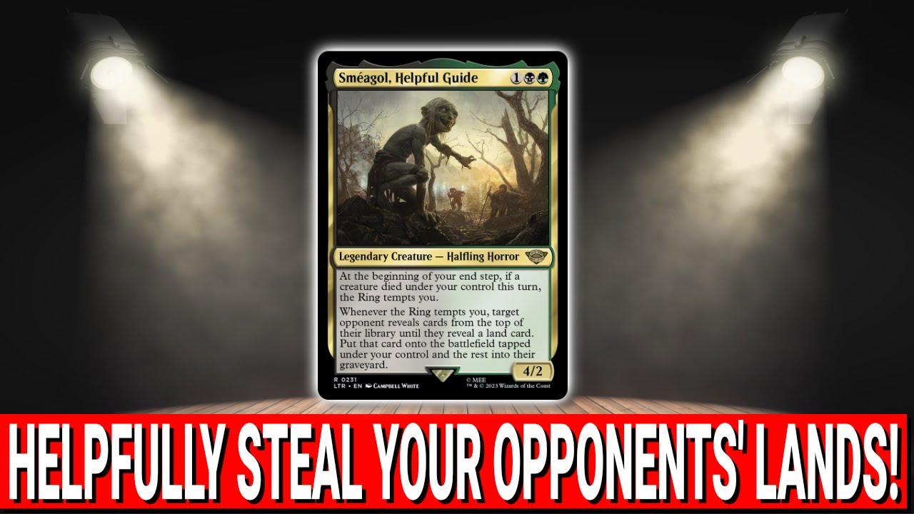 Card Spotlight: Smeagol, Helpful Guide - YouTube