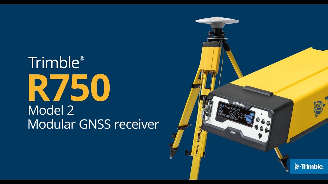 Trimble R750 Model 2 | Modular GNSS receiver - YouTube