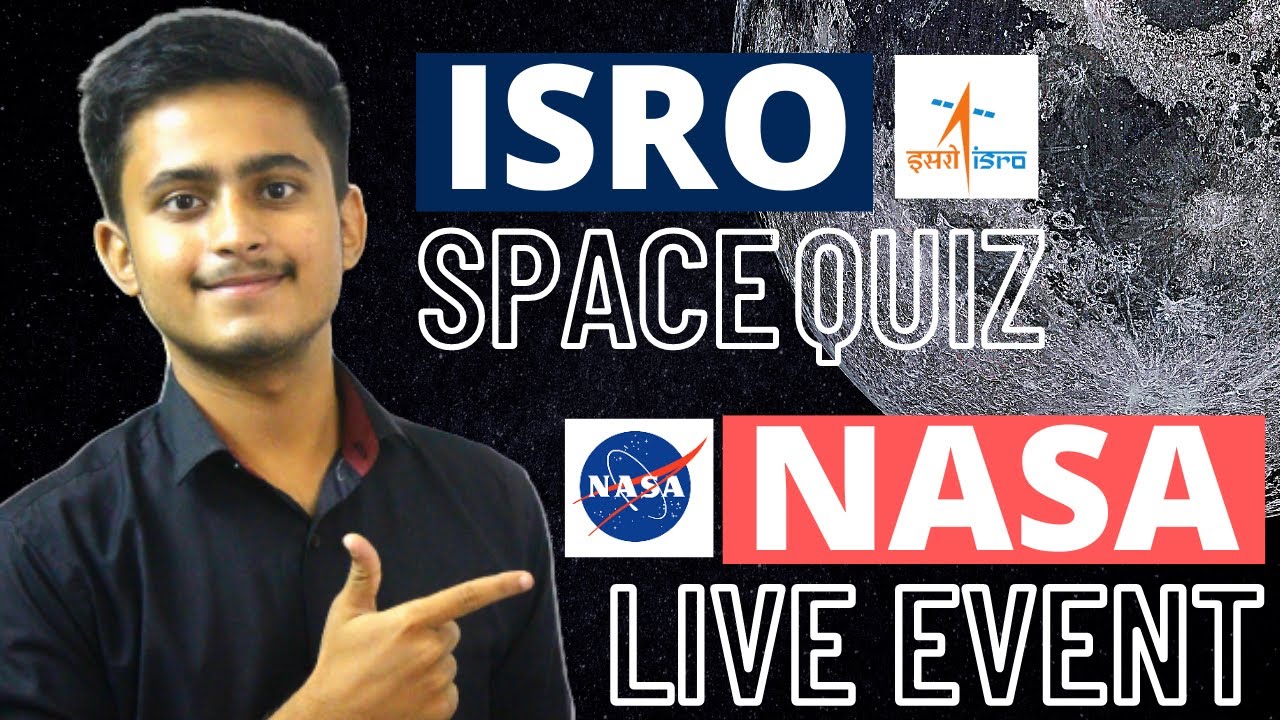 International Moon Day || ISRO Space Quiz || NASA Live Event 2022 #isro ...